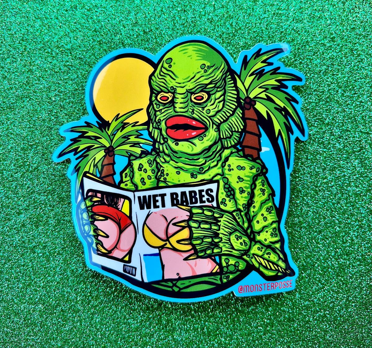 Wet Babes Sticker – Monster Posse