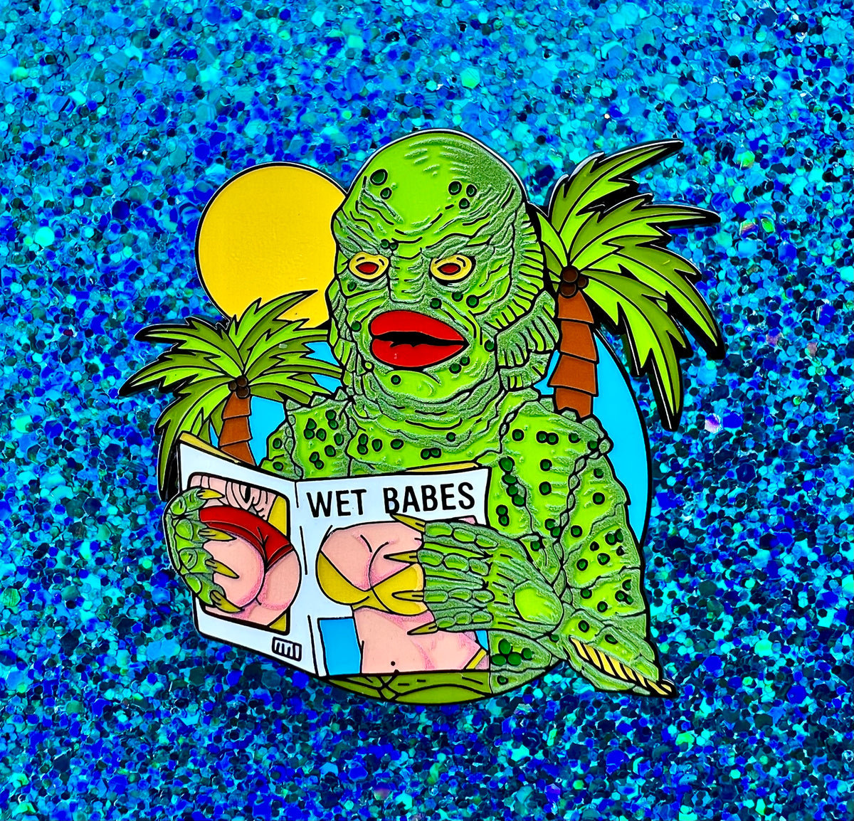 Wet Babes Pin Monster Posse 