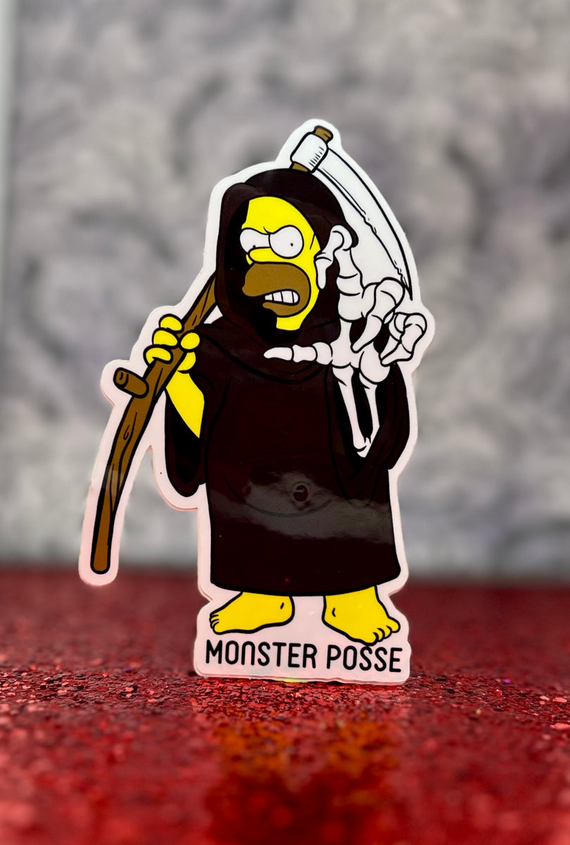 Homer Sticker – Monster Posse