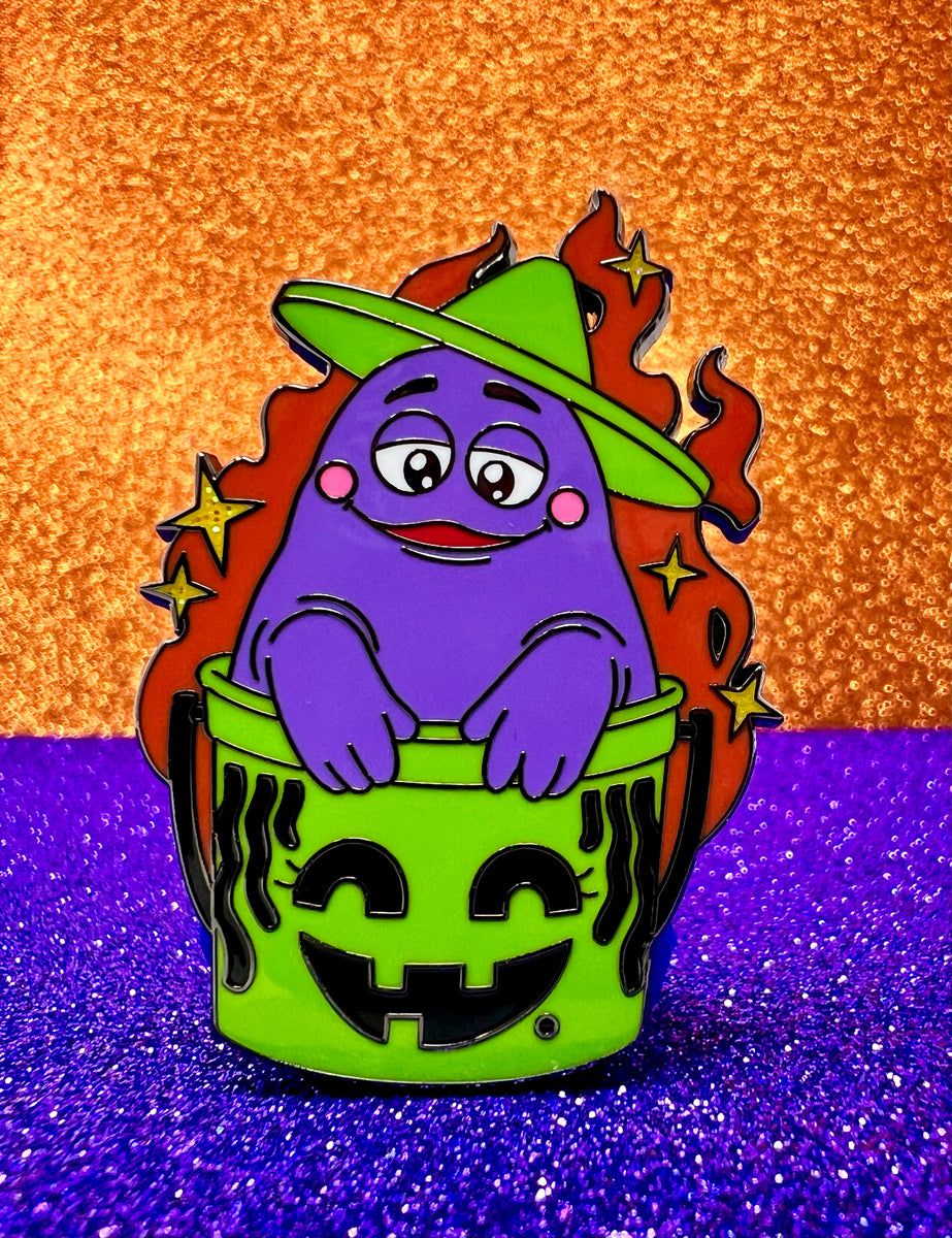 Kawaii McMonster monster pin – Monster Posse