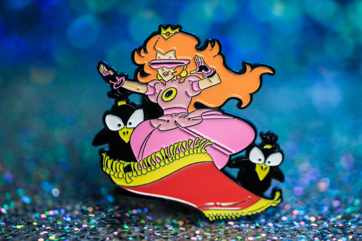 Princess Peach pin – Monster Posse