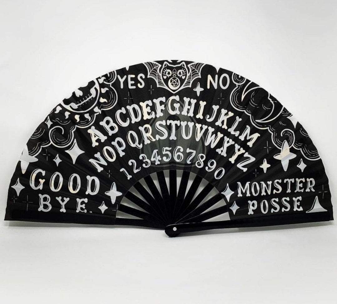 Ouija Board Large Hand Fan – Monster Posse