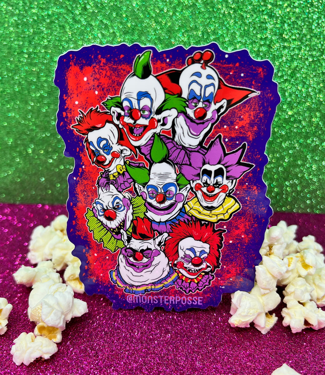 Space Clowns sticker – Monster Posse